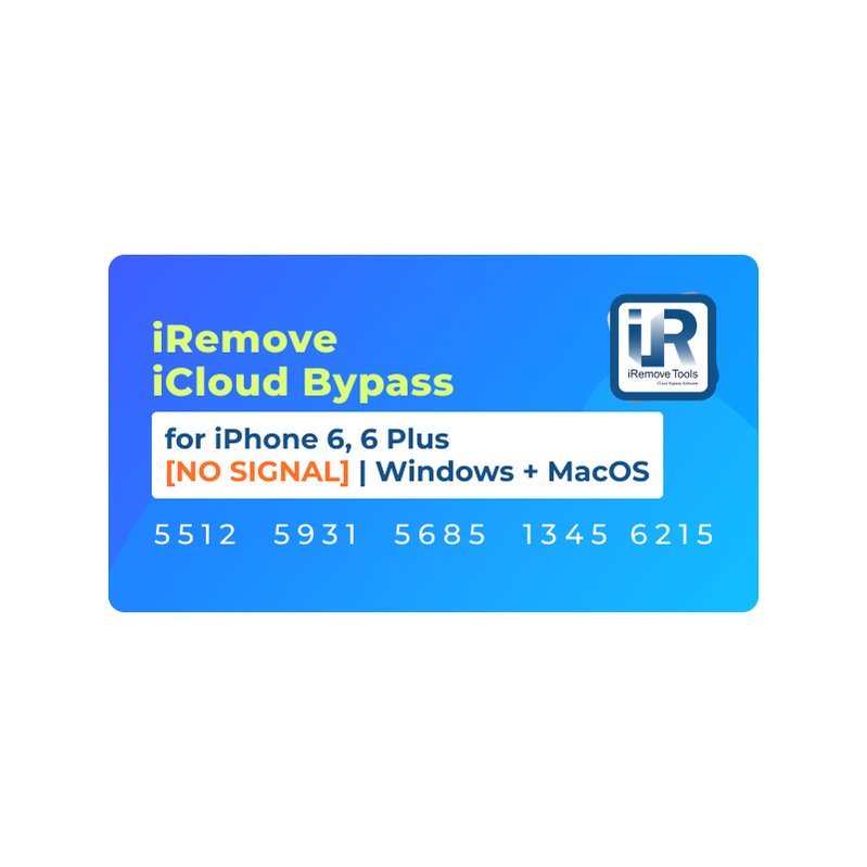 iRemove iCloud Bypass for iPhone 6, 6 Plus [NO SIGNAL] | Windows ...